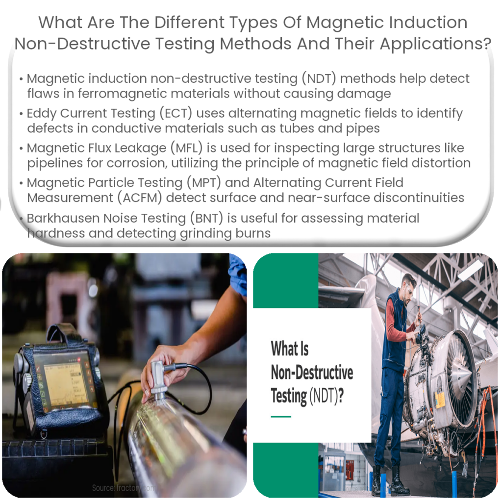 How Is Magnetic Induction Used In Non Destructive Testing And Material Characterization