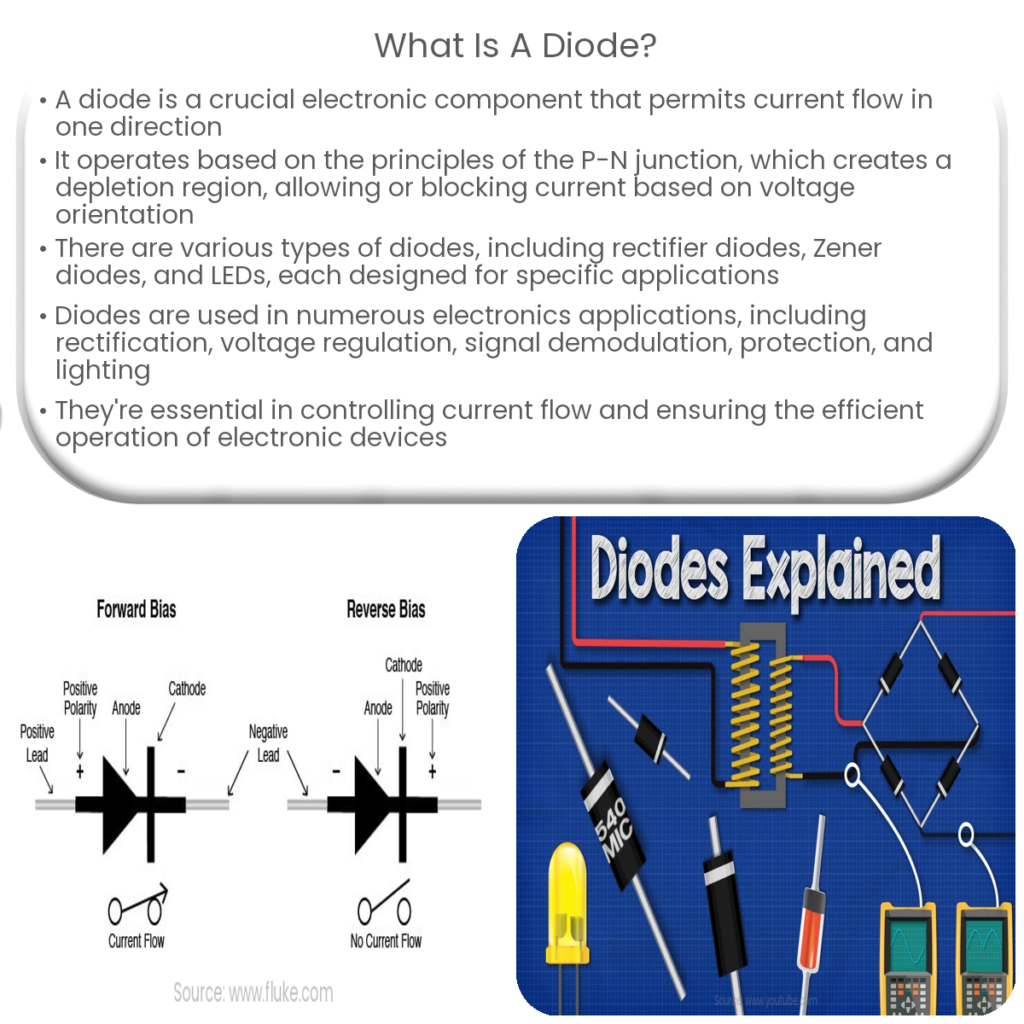 diodo dopado con oro | How it works, Application & Advantages