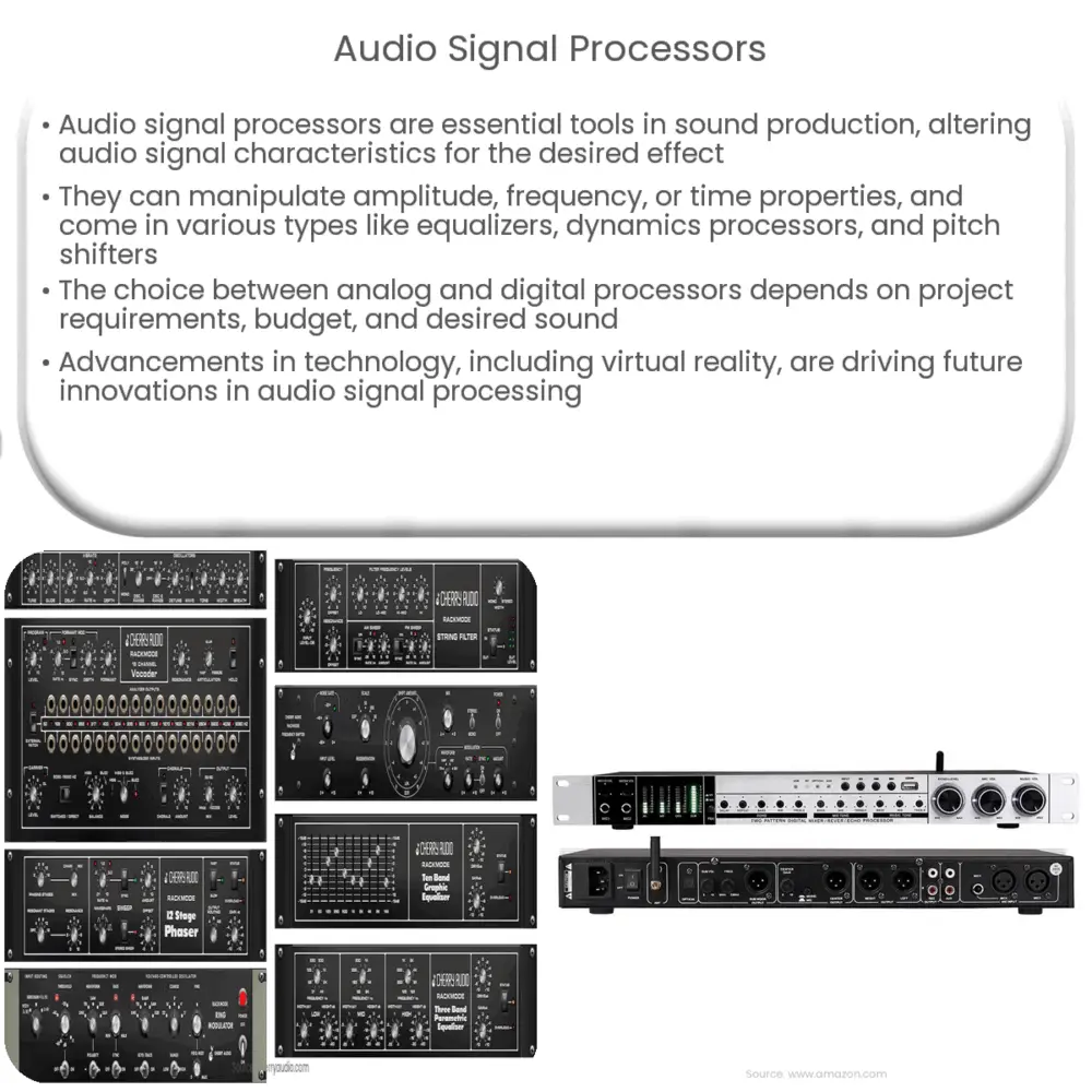 Audio Signal Processors How It Works Application And Advantages