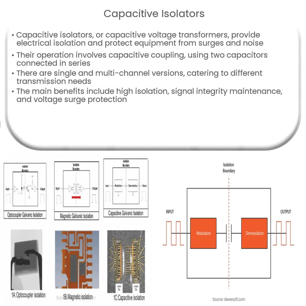 Capacitive Isolators | How it works, Application & Advantages Capacitive Isolators | How it works, Application & Advantages
