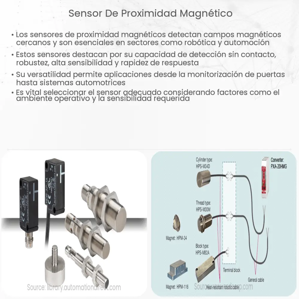 ¿Cómo funciona un sensor de proximidad magnético? ¿Cómo funciona un sensor de proximidad magnético?