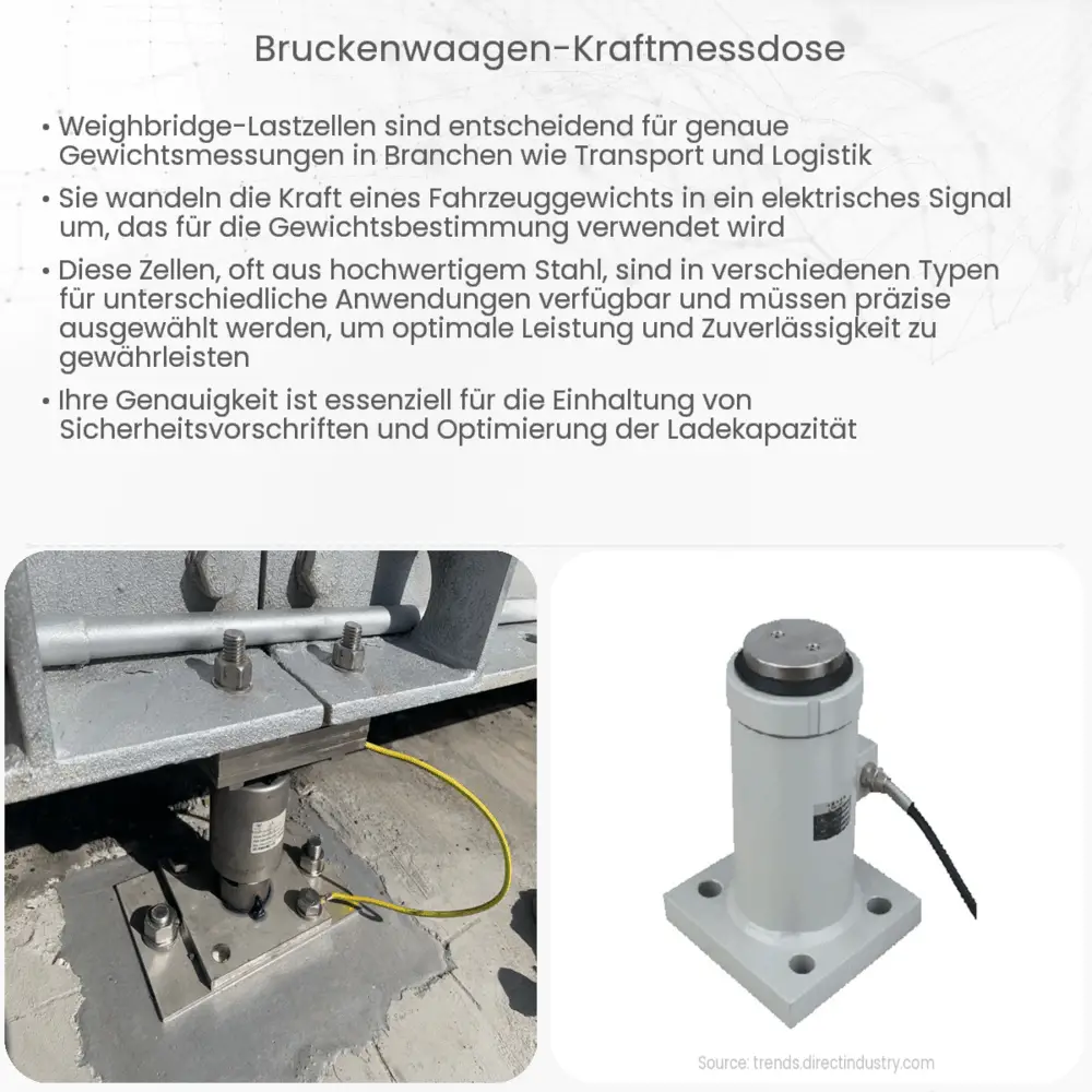 Brückenwaagen-Kraftmessdose | Wie es funktioniert, Anwendung & Vorteile