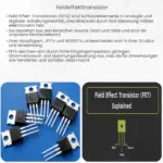 Feldeffekttransistor (FET) | Wie es funktioniert, Anwendung & Vorteile