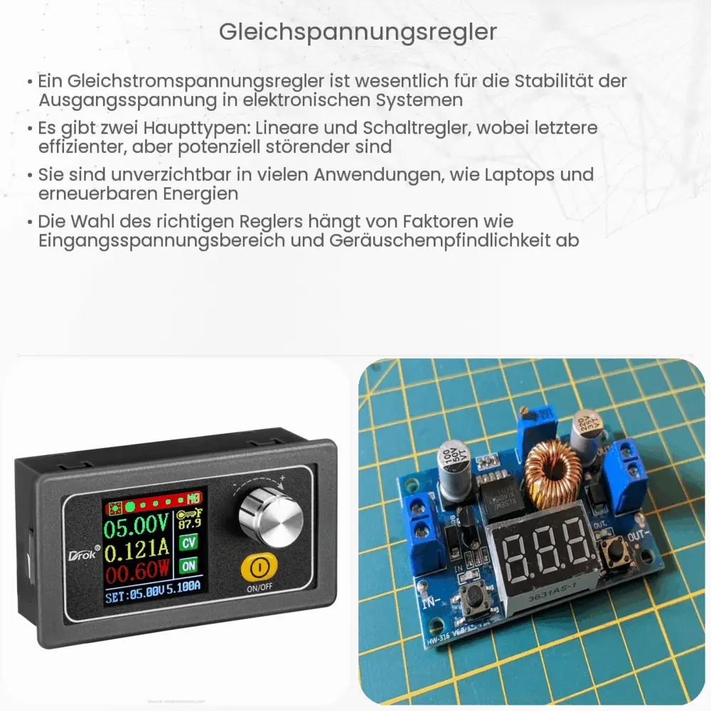 Positiver Spannungsregler | Wie es funktioniert, Anwendung & Vorteile