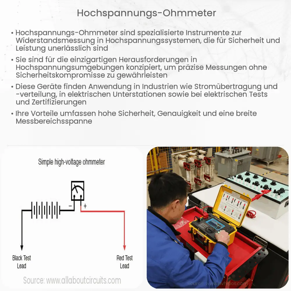 Hochspannungs-Ohmmeter | Wie es funktioniert, Anwendung & Vorteile