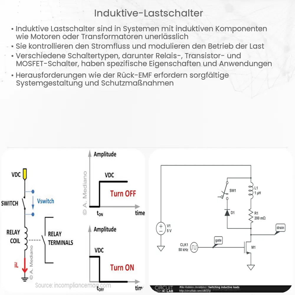 Induktive Lastschalter | Wie es funktioniert, Anwendung & Vorteile