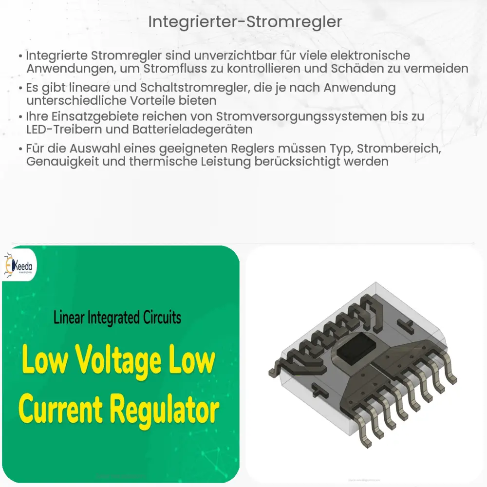 Integrierter Schaltungs-Spannungsregler | Wie es funktioniert, Anwendung & Vorteile