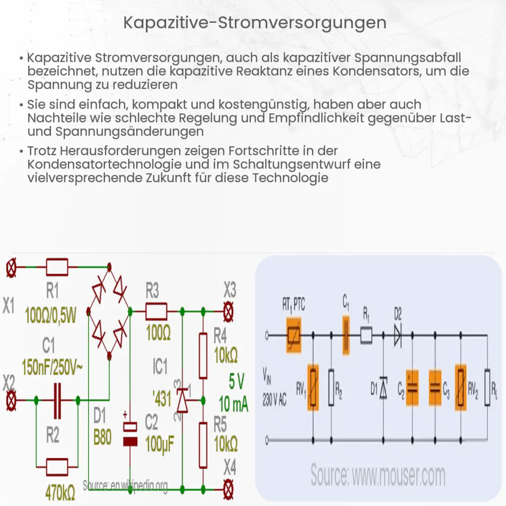 Kapazitive Stromversorgungen | Wie es funktioniert, Anwendung & Vorteile