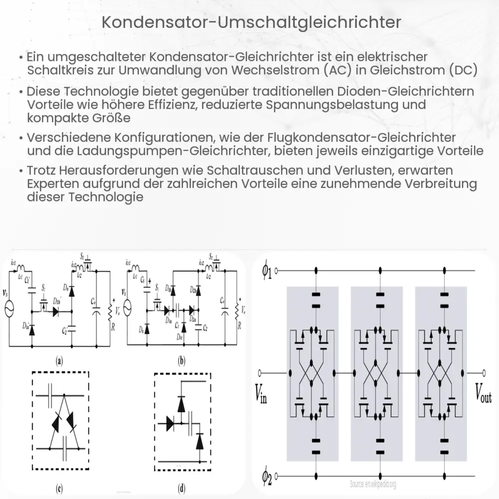 Kondensator-Umschaltgleichrichter | Wie es funktioniert, Anwendung & Vorteile