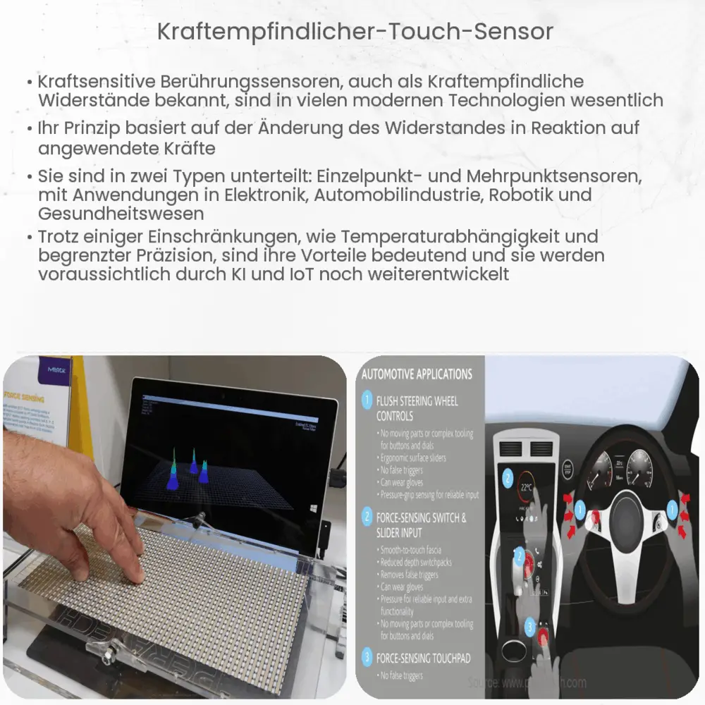 Kraftempfindlicher Touch-Sensor | Wie es funktioniert, Anwendung & Vorteile