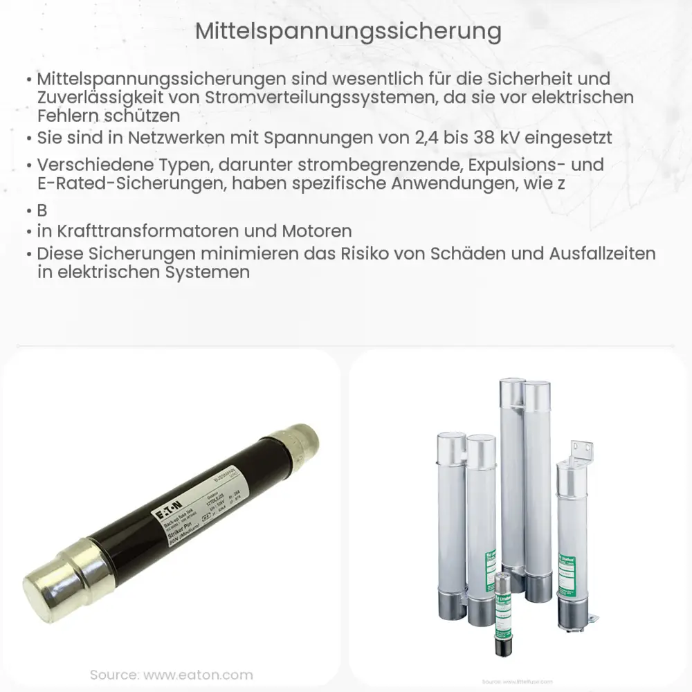 Mittelspannungssicherung | Wie es funktioniert, Anwendung & Vorteile