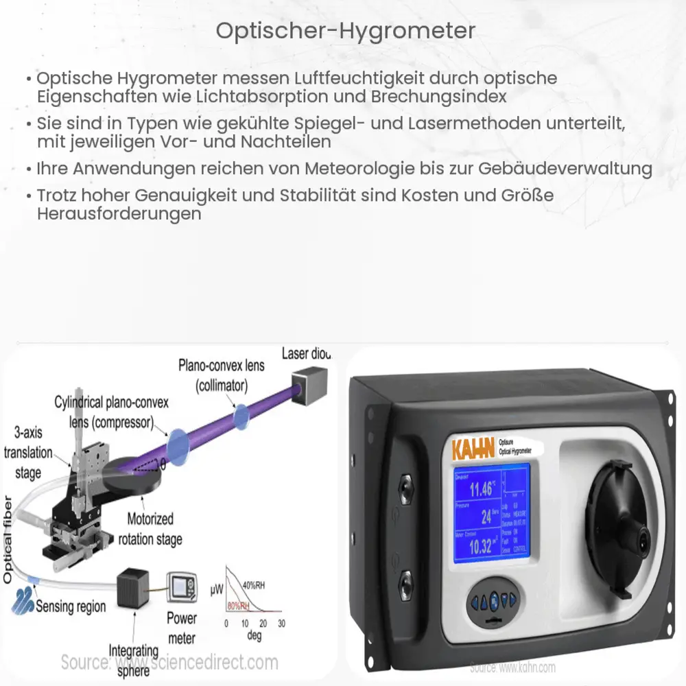 Optischer Hygrometer | Wie es funktioniert, Anwendung & Vorteile Optischer Hygrometer | Wie es funktioniert, Anwendung & Vorteile