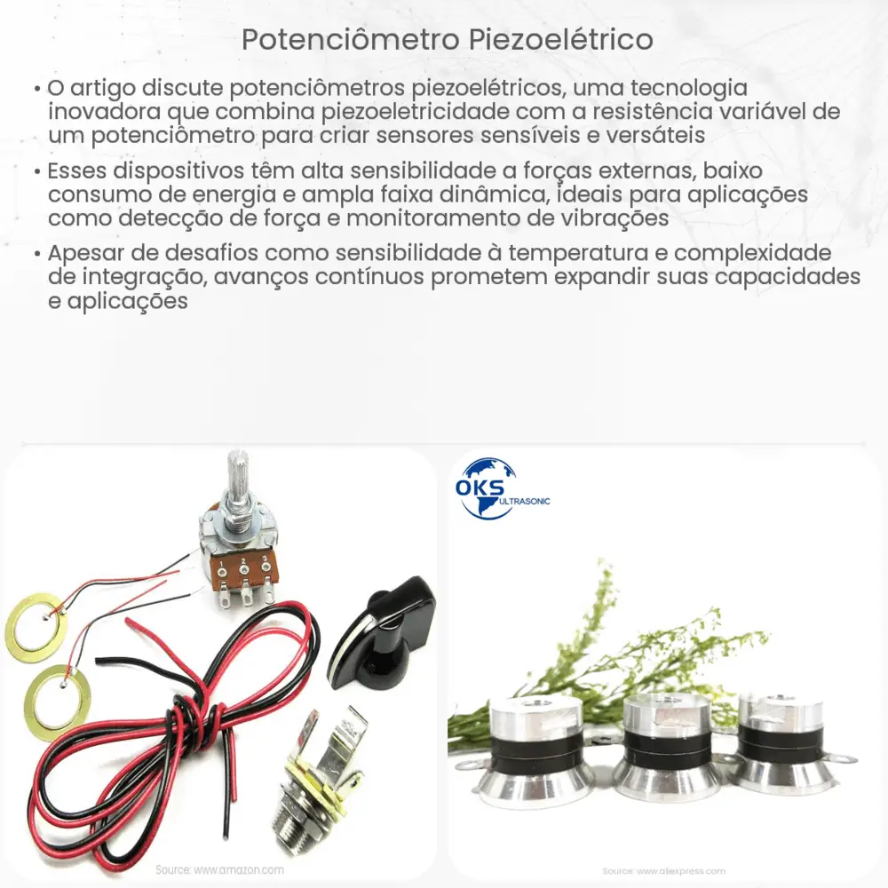 Potenciômetro Piezoelétrico Como Funciona Aplicação E Vantagens