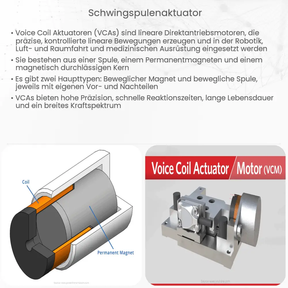 Schwingspulenaktuator | Wie es funktioniert, Anwendung & Vorteile