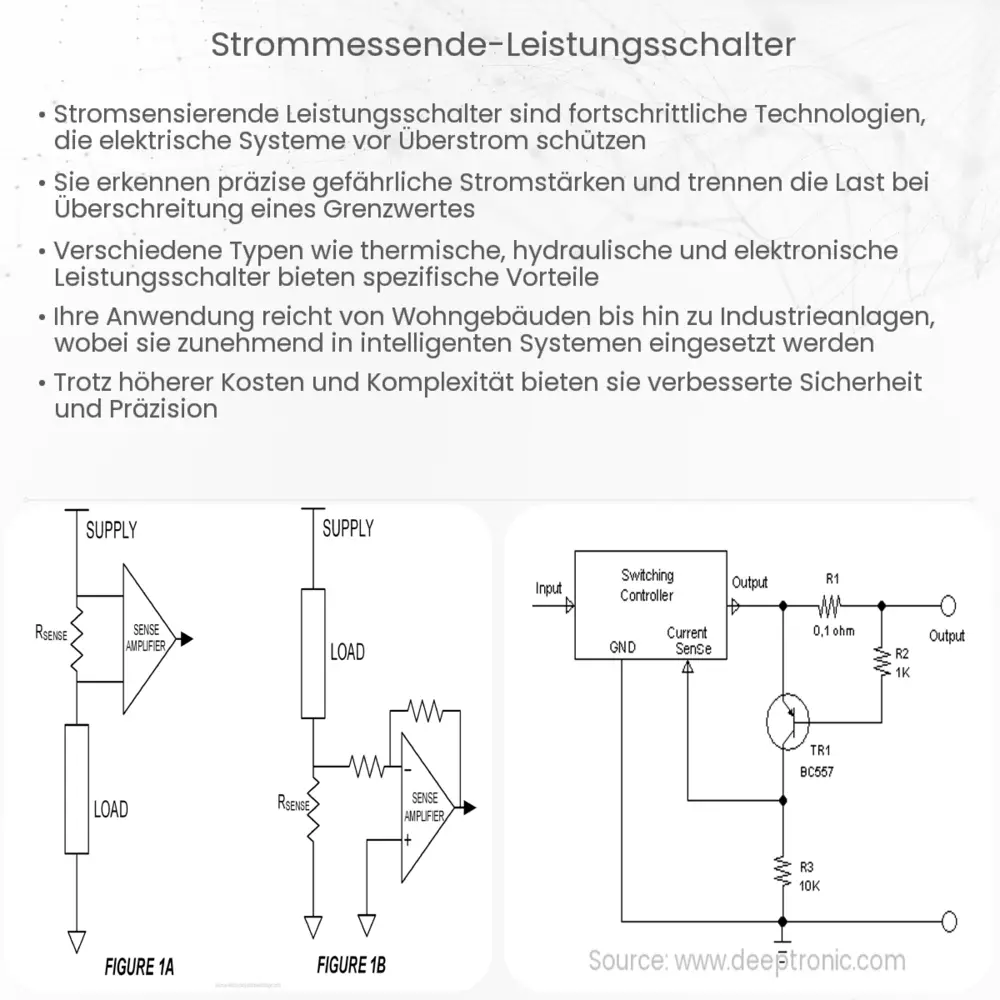 Strommessende Leistungsschalter | Wie es funktioniert, Anwendung & Vorteile