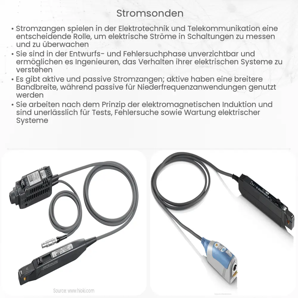 Stromsonden | Wie es funktioniert, Anwendung & Vorteile