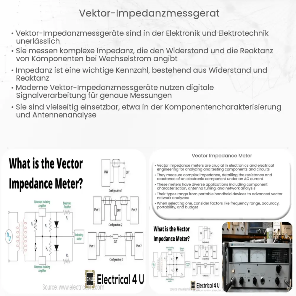 Vektor-Impedanzmessgerät | Wie es funktioniert, Anwendung & Vorteile