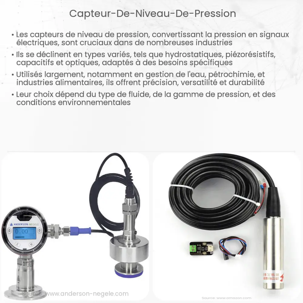 Capteur de niveau de pression | Comment ça marche, application et avantages Capteur de niveau de pression | Comment ça marche, application et avantages