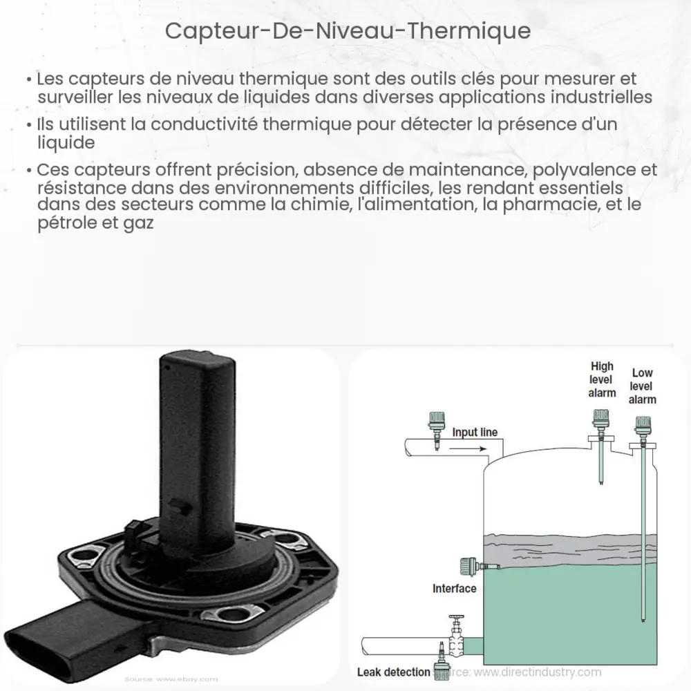 Capteur de niveau thermique | Comment ça marche, application et avantages Capteur de niveau thermique | Comment ça marche, application et avantages