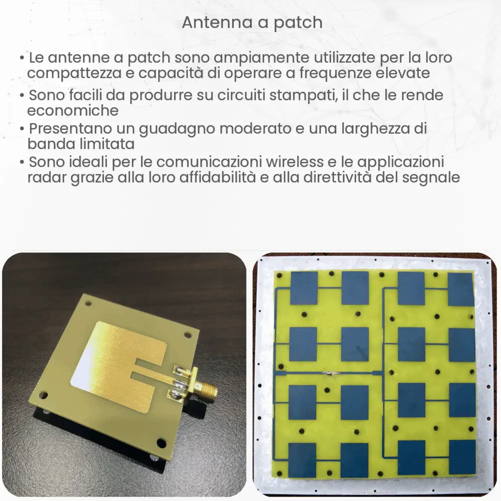 Antenna microstrip| Come funziona, Applicazione e Vantaggi
