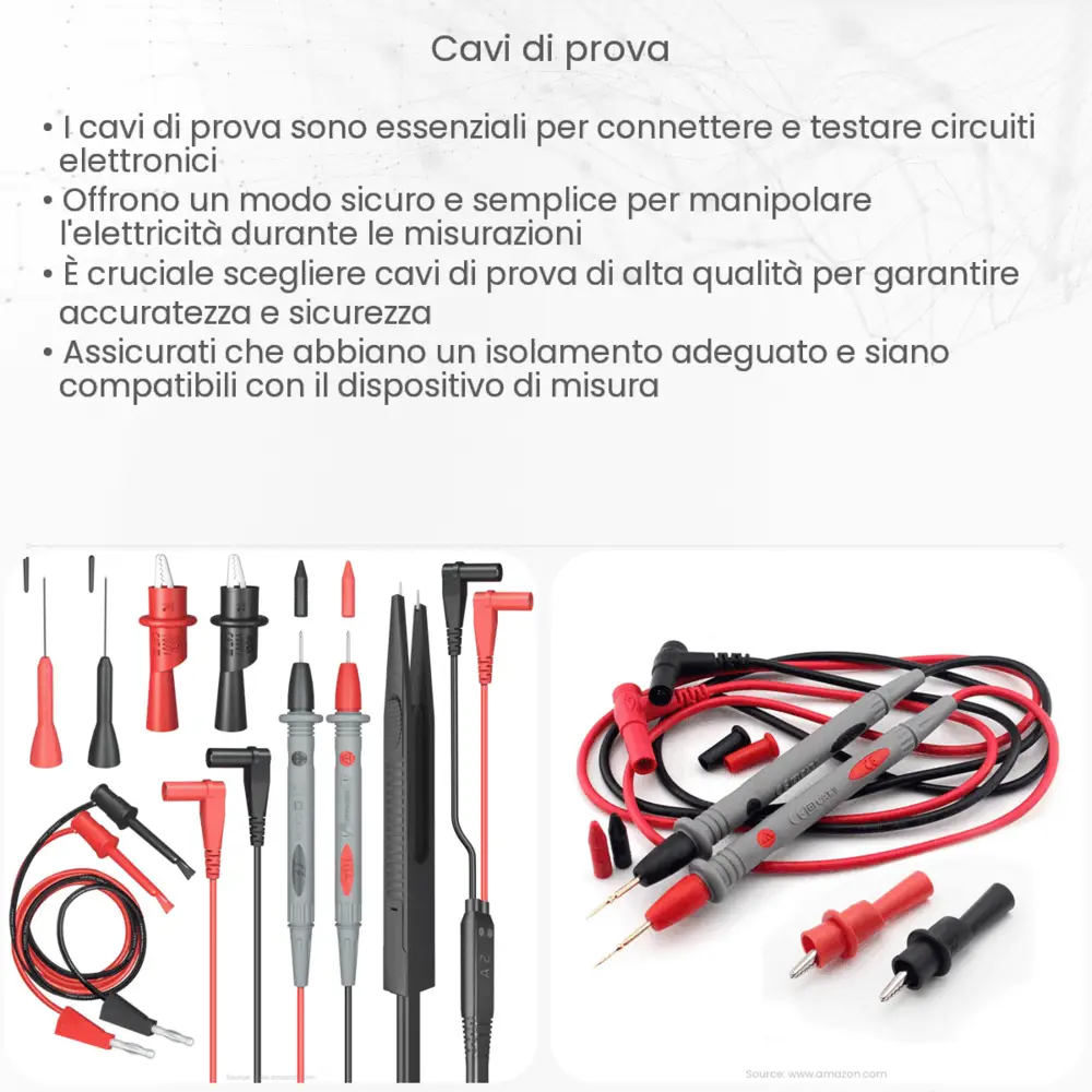 Cavi di prova| Come funziona, Applicazione e Vantaggi