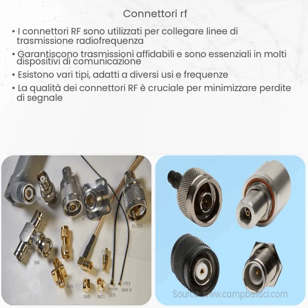 Connettori RF| Come funziona, Applicazione e Vantaggi