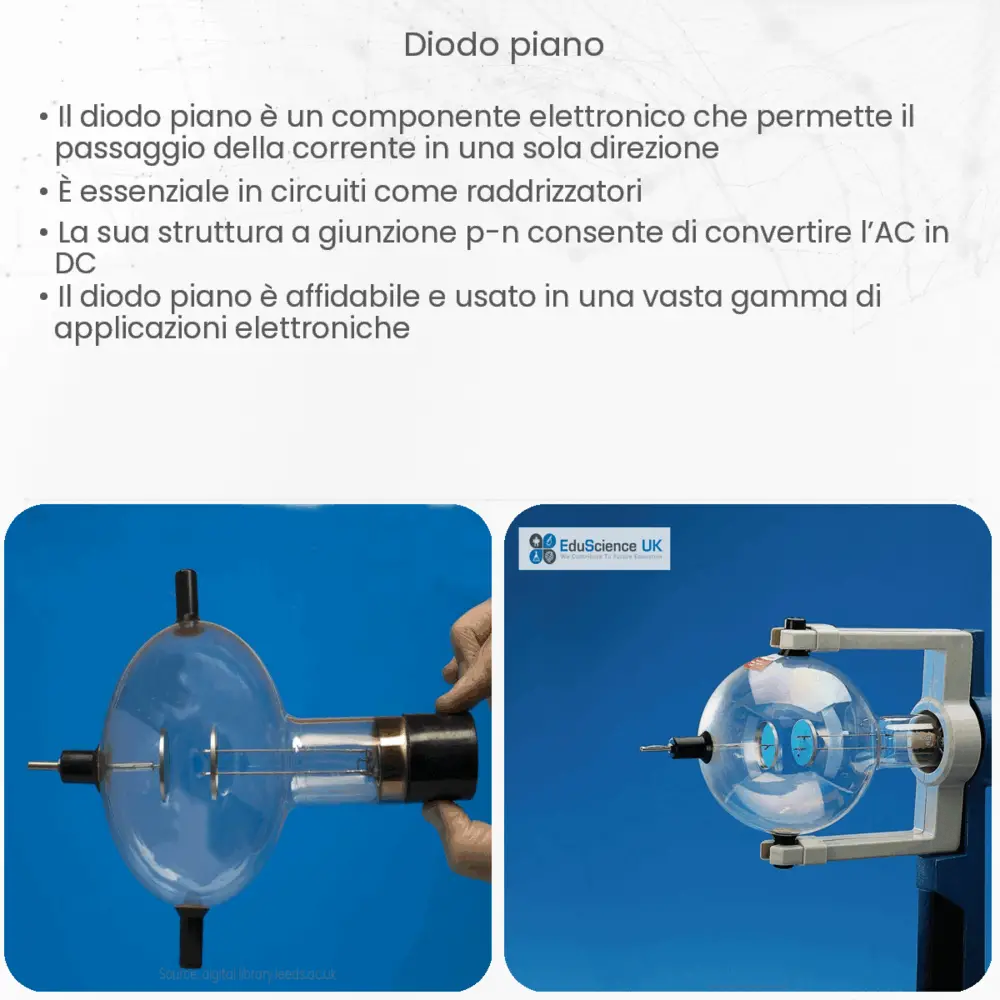 Diodo piano| Come funziona, Applicazione e Vantaggi