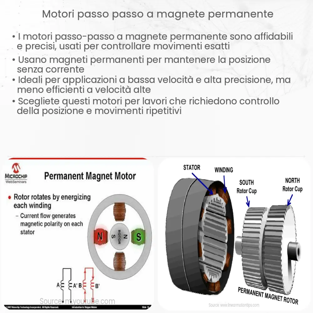 Motori passo-passo ibridi| Come funziona, Applicazione e Vantaggi
