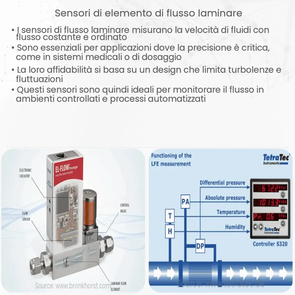 Sensori di elemento di flusso laminare| Come funziona, Applicazione e Vantaggi
