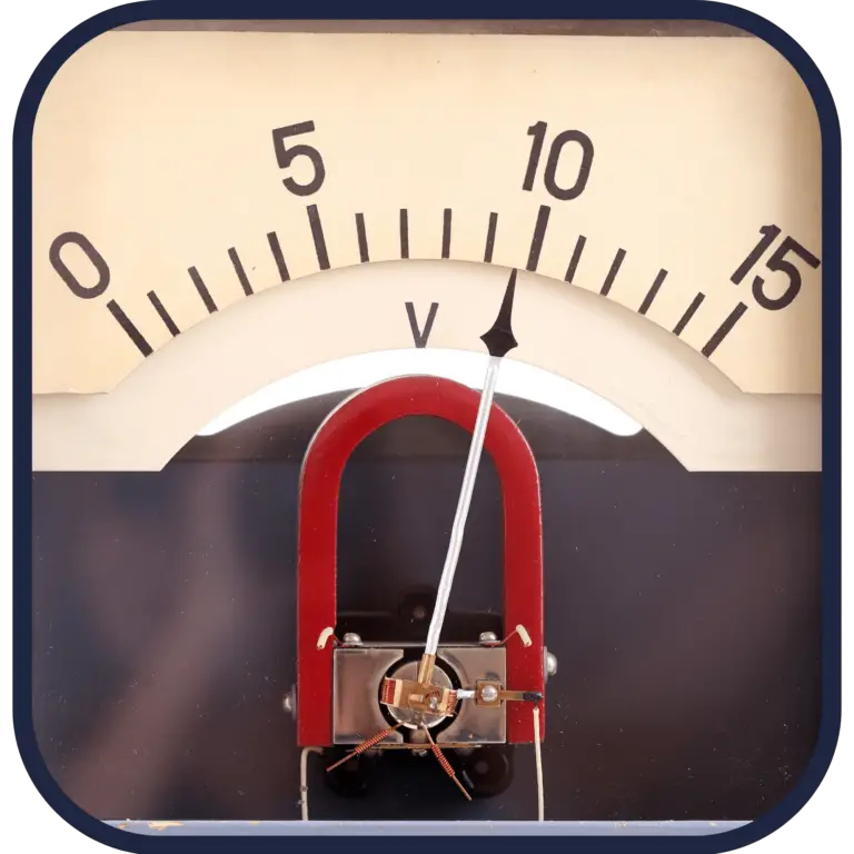 Permanent Magnet Moving Coil Voltmeter – PMMC – Electricity – Magnetism