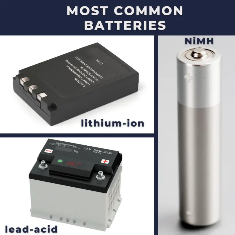 What are the most common types of batteries? – Electricity – Magnetism