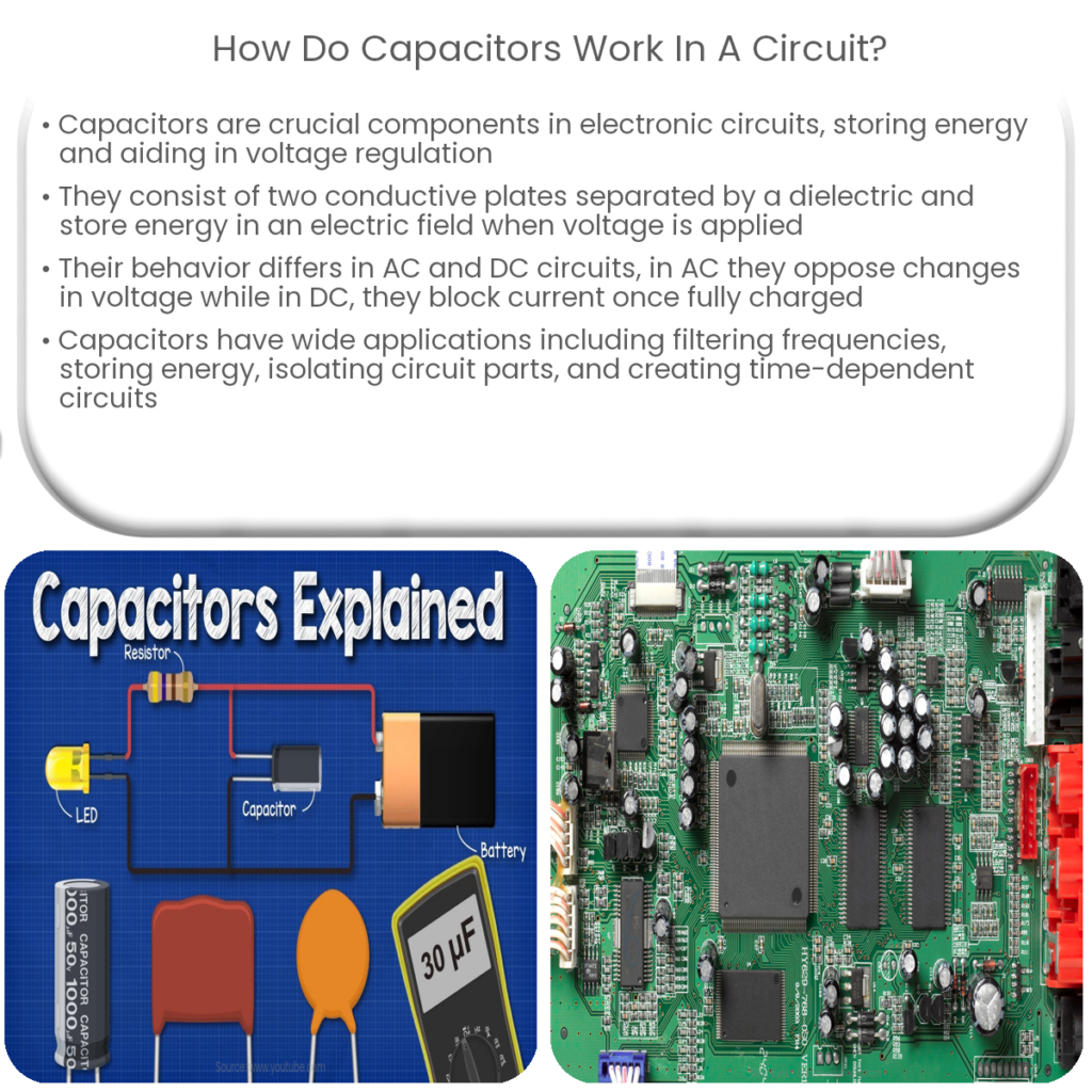 Circuitos de carga/descarga de capacitores | How it works, Application & Advantages