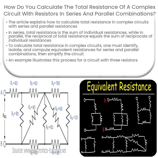 ¿Cómo calculo la resistencia total en un circuito en serie?
