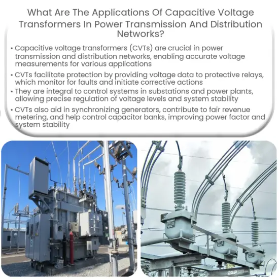Capacitive Voltage Transformers How It Works Application And Advantages