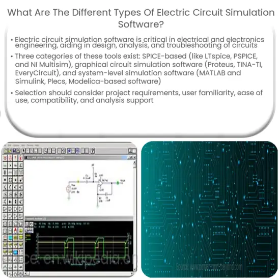 How Do You Use Simulation Software To Design And Analyze Electric Circuits