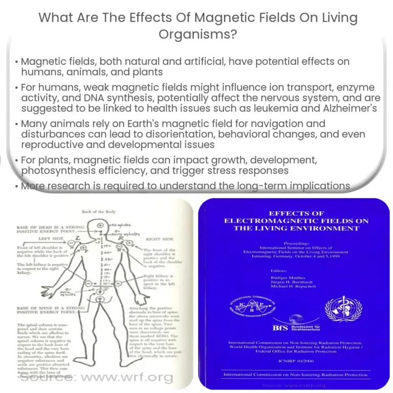 What are the environmental impacts of magnetic fields?