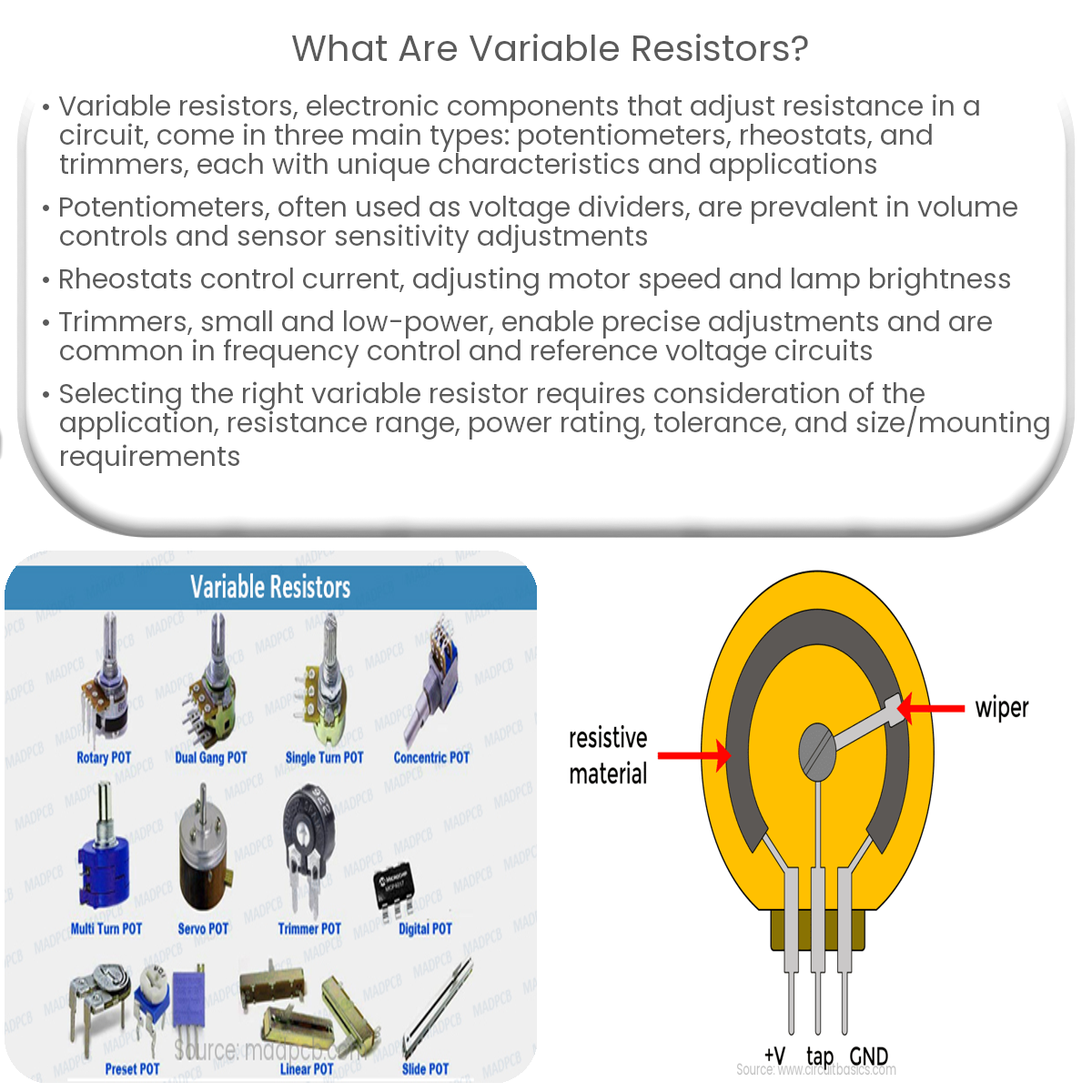 What are variable resistors? What are variable resistors?