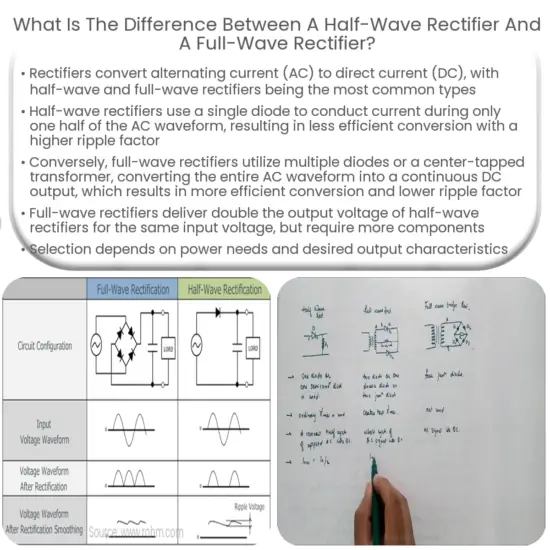 What is a half-wave rectifier?