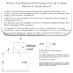 Circuitos Snubber | How it works, Application & Advantages