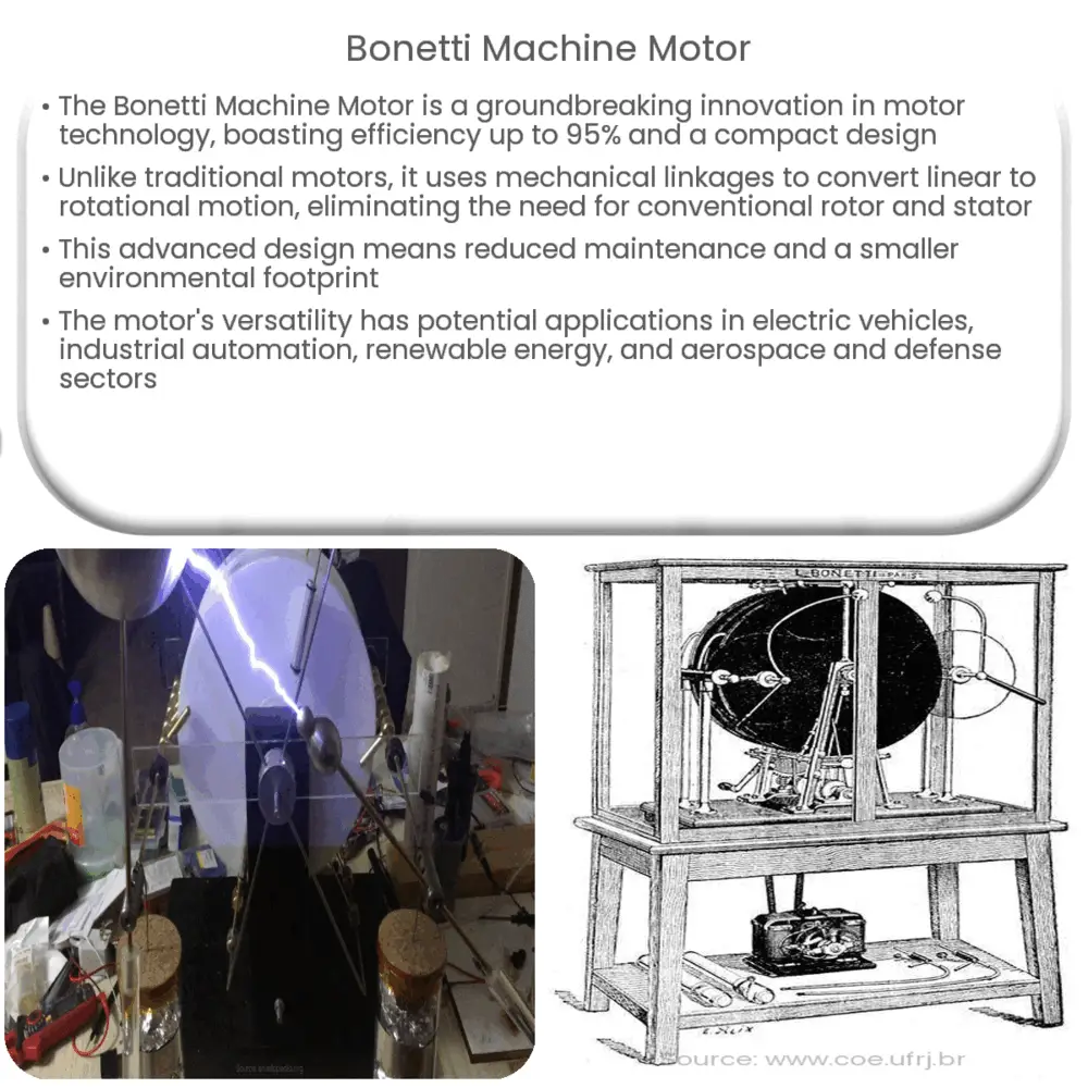 Bonetti machine motor | How it works, Application & Advantages