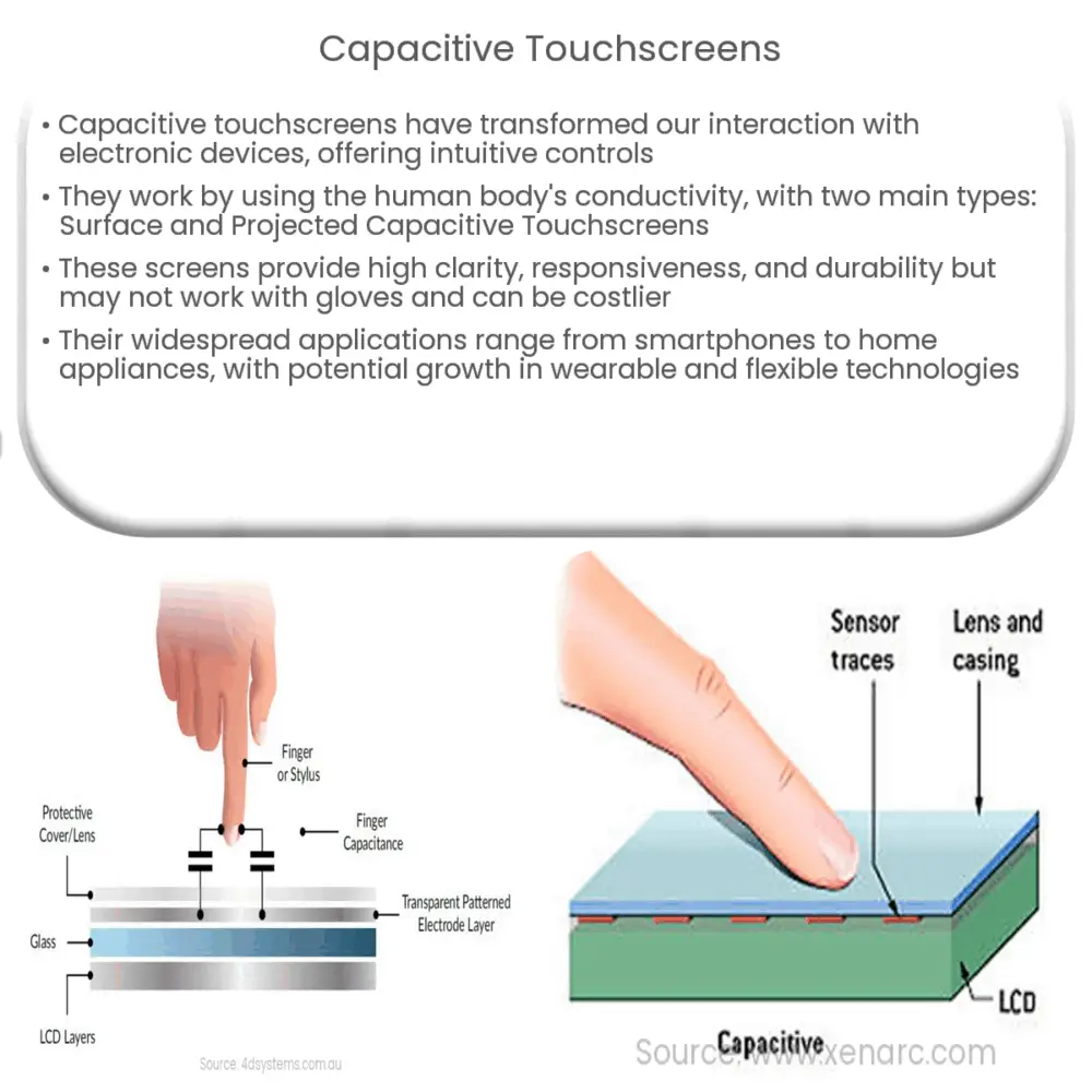 Capacitive Touchscreens | How it works, Application & Advantages Capacitive Touchscreens | How it works, Application & Advantages