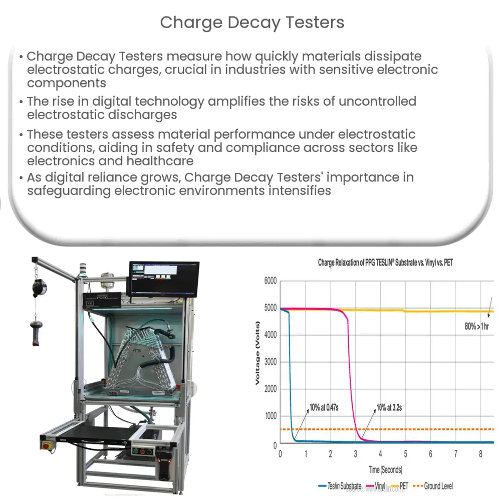 Charge Decay Testers – Electricity – Magnetism