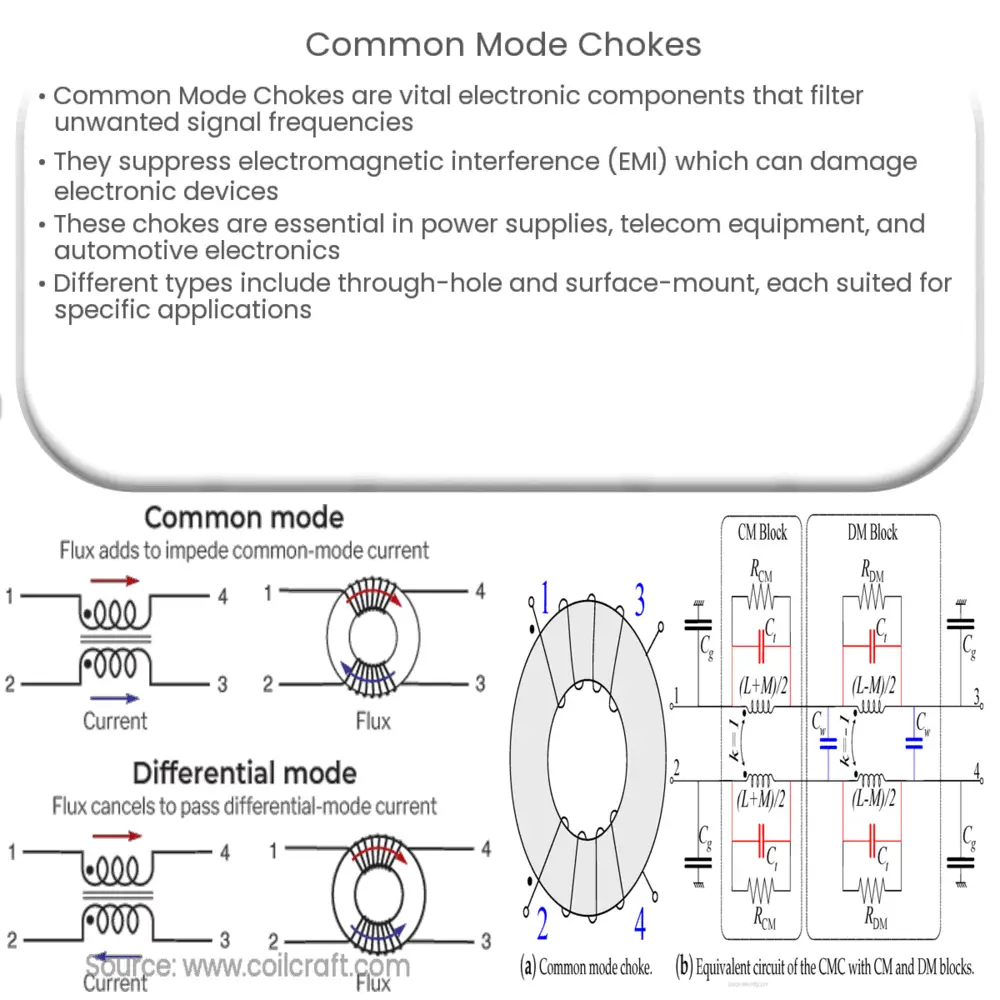Common Mode Chokes | How it works, Application & Advantages Common Mode Chokes | How it works, Application & Advantages