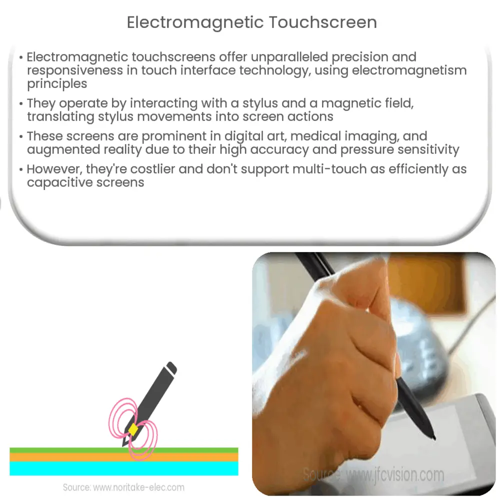 Electromagnetic Touchscreen – Electricity – Magnetism