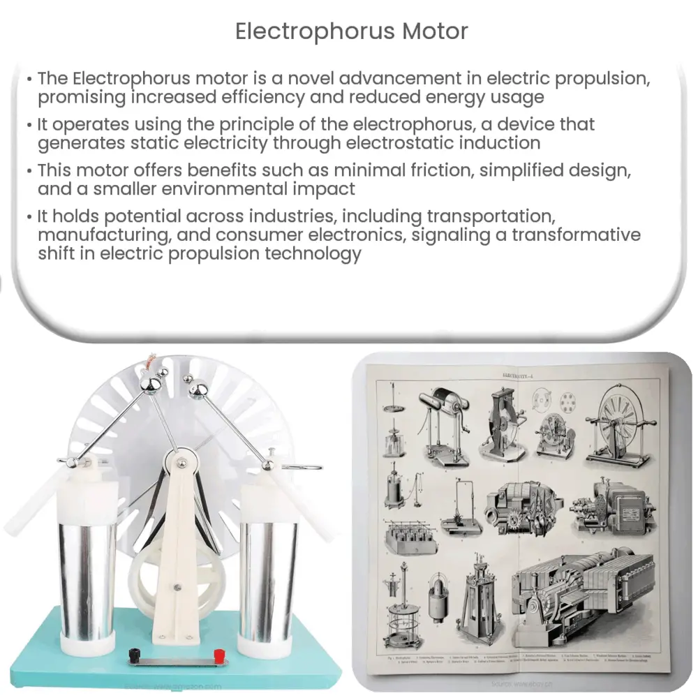Electrophorus motor – Electricity – Magnetism Electrophorus motor – Electricity – Magnetism