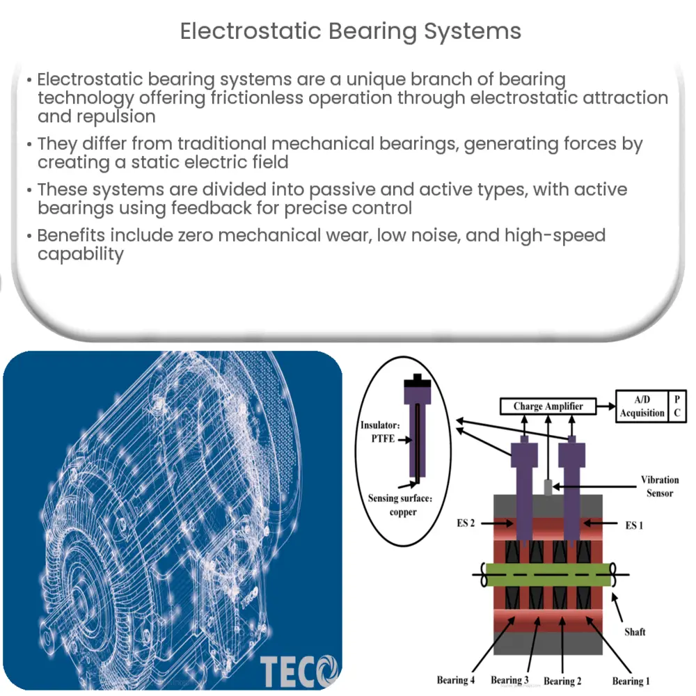 Electrostatic Bearing Systems – Electricity – Magnetism