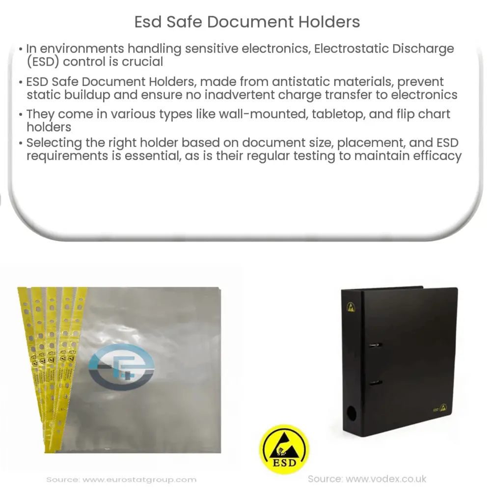 ESD Safe Document Holders – Electricity – Magnetism