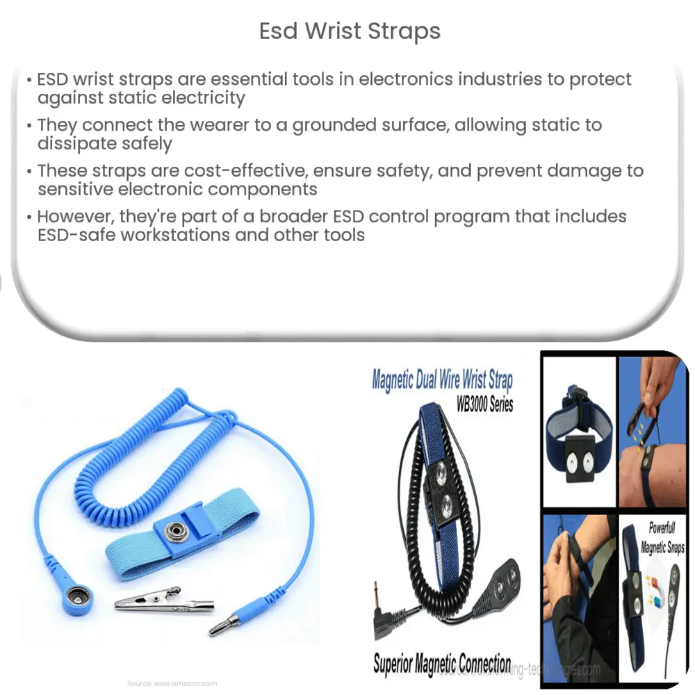 Esd Wrist Straps How It Works Application And Advantages