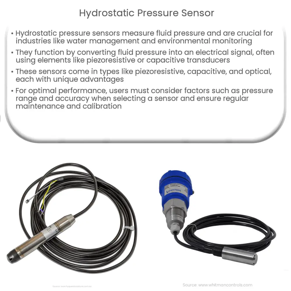Hydrostatic Pressure Sensor How It Works Application And Advantages