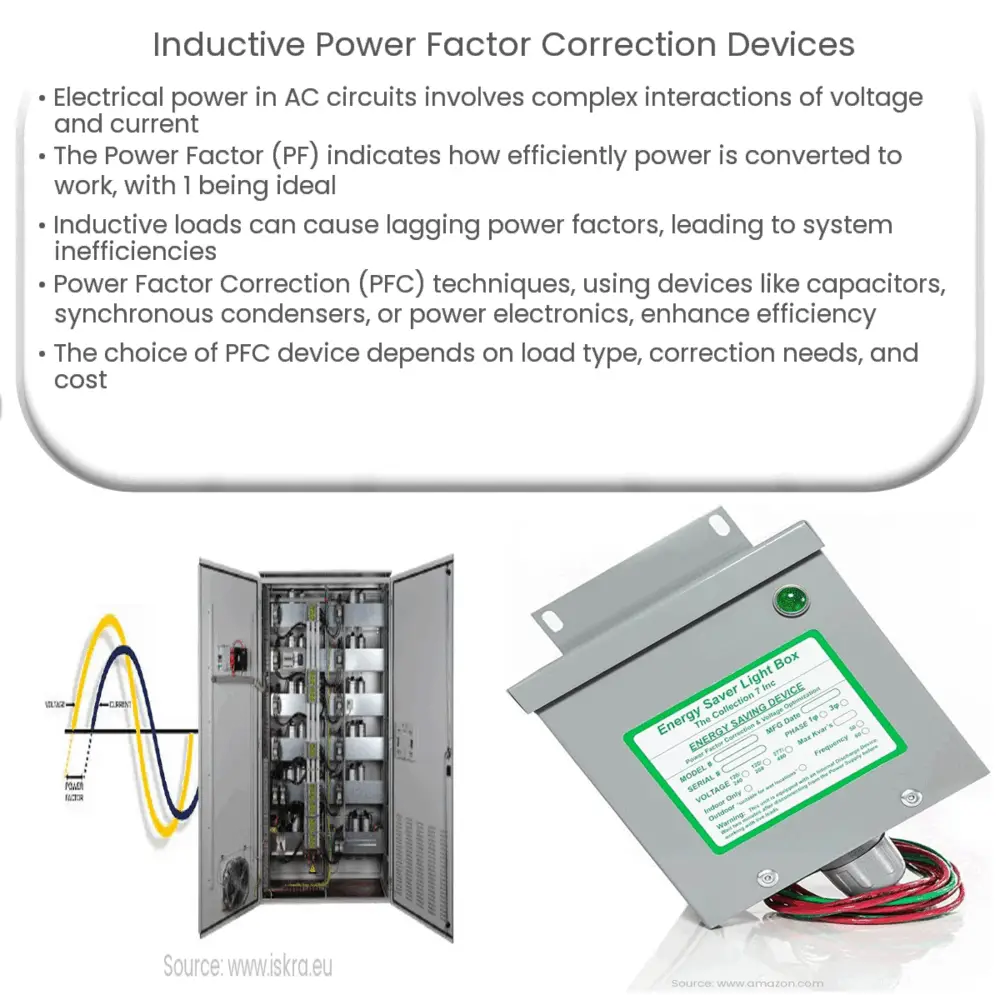 Inductive Power Factor Correction Devices | How it works, Application ... Inductive Power Factor Correction Devices | How it works, Application ...